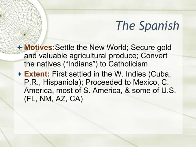 APUSH: God Gold Glory | PPTX