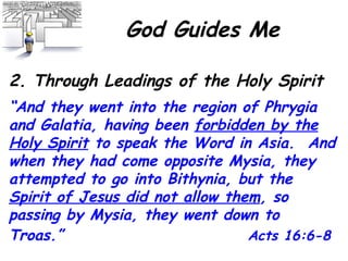 God Guides Me (Wonder 5/7) | PPT