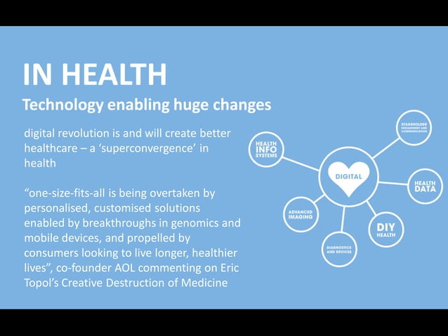 healthy conversations: how digital is transforming health | PPT