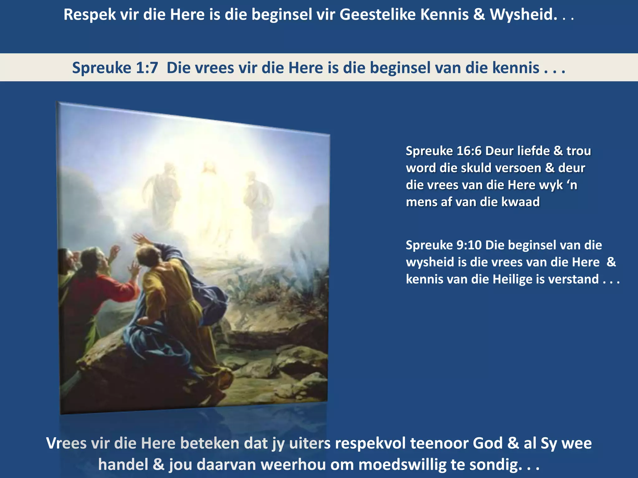 God in jou midde | PPTX