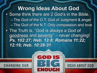 God Is Big Enough | PPT