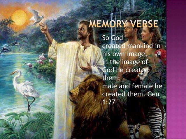 God is creator | PPTX | Christianity | Religion & Spirituality