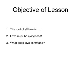 God is Love pt.1 | PPT