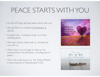 God Is Our Peace | PDF