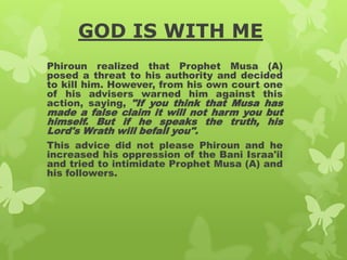 God is with me presentation | PPT