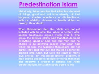 A2 Religious Studies Freewill and Predestination | PPTX