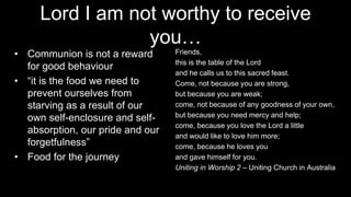 God Loves You: Baptism and Eucharist | PPT