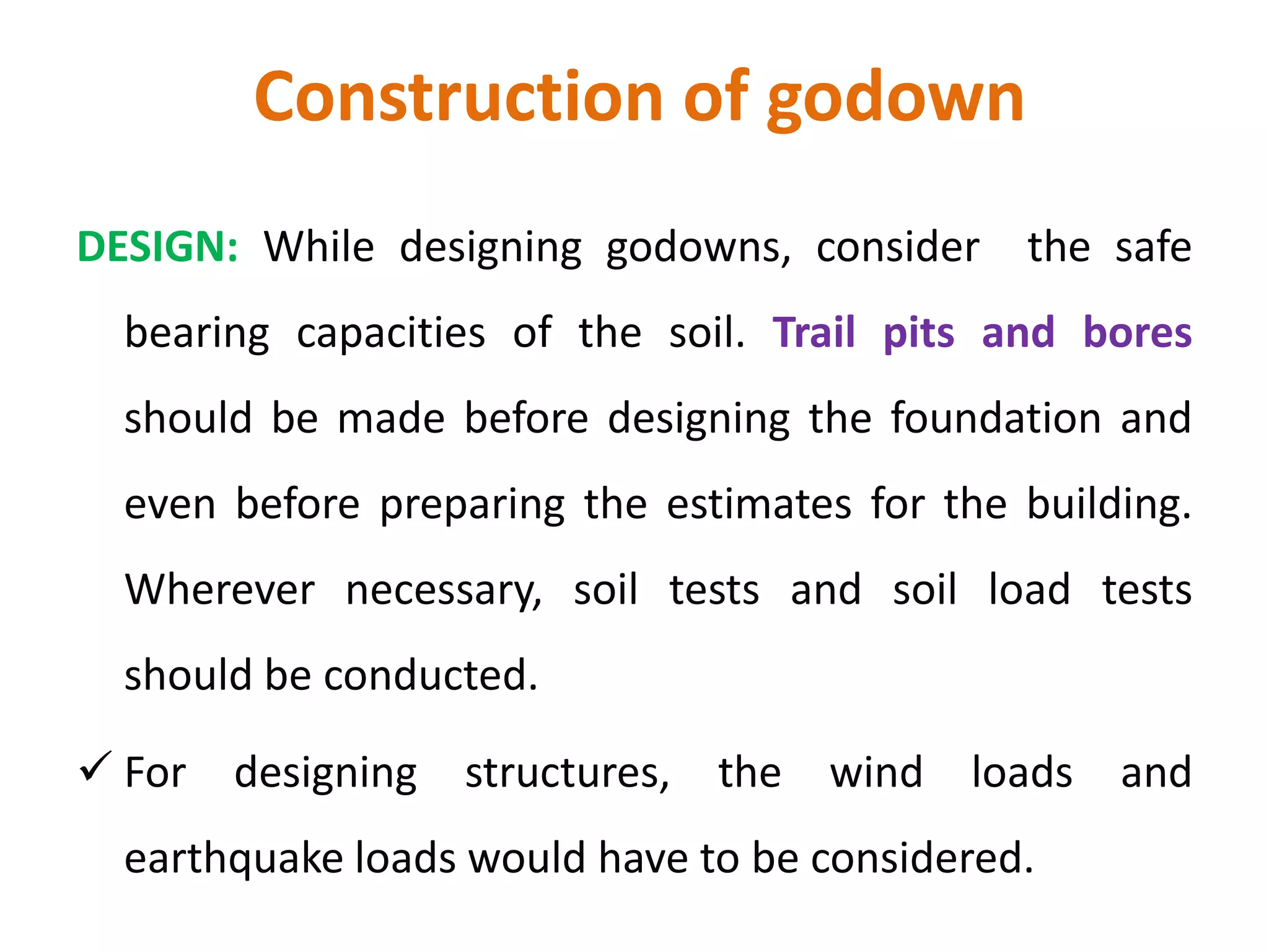 Godown management | PPTX