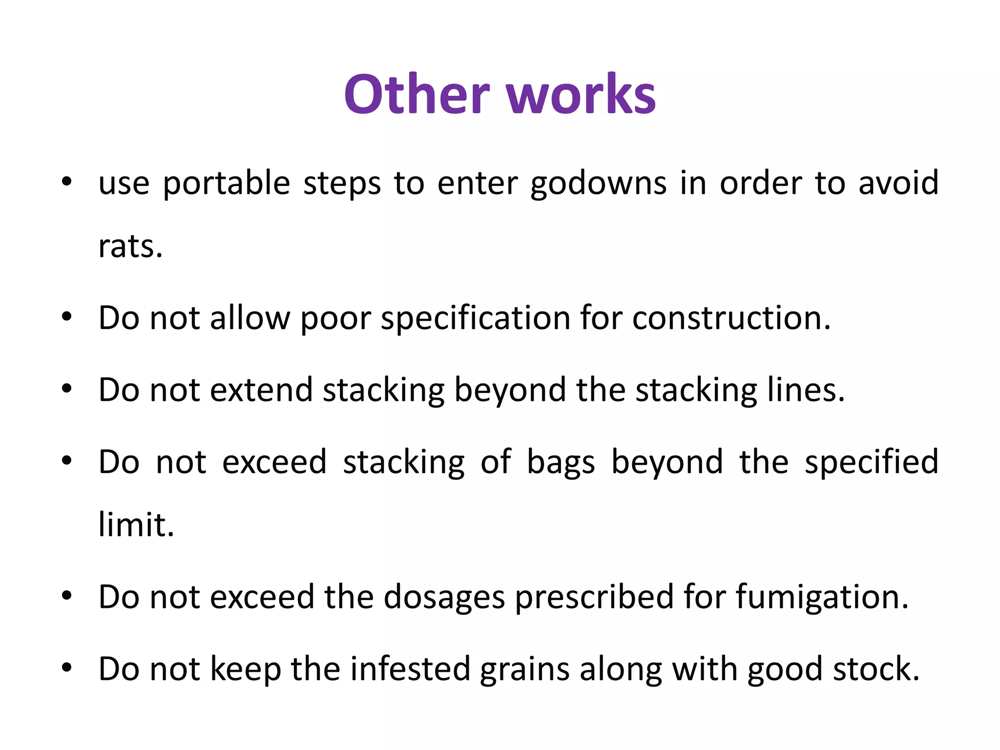 Godown management | PPTX