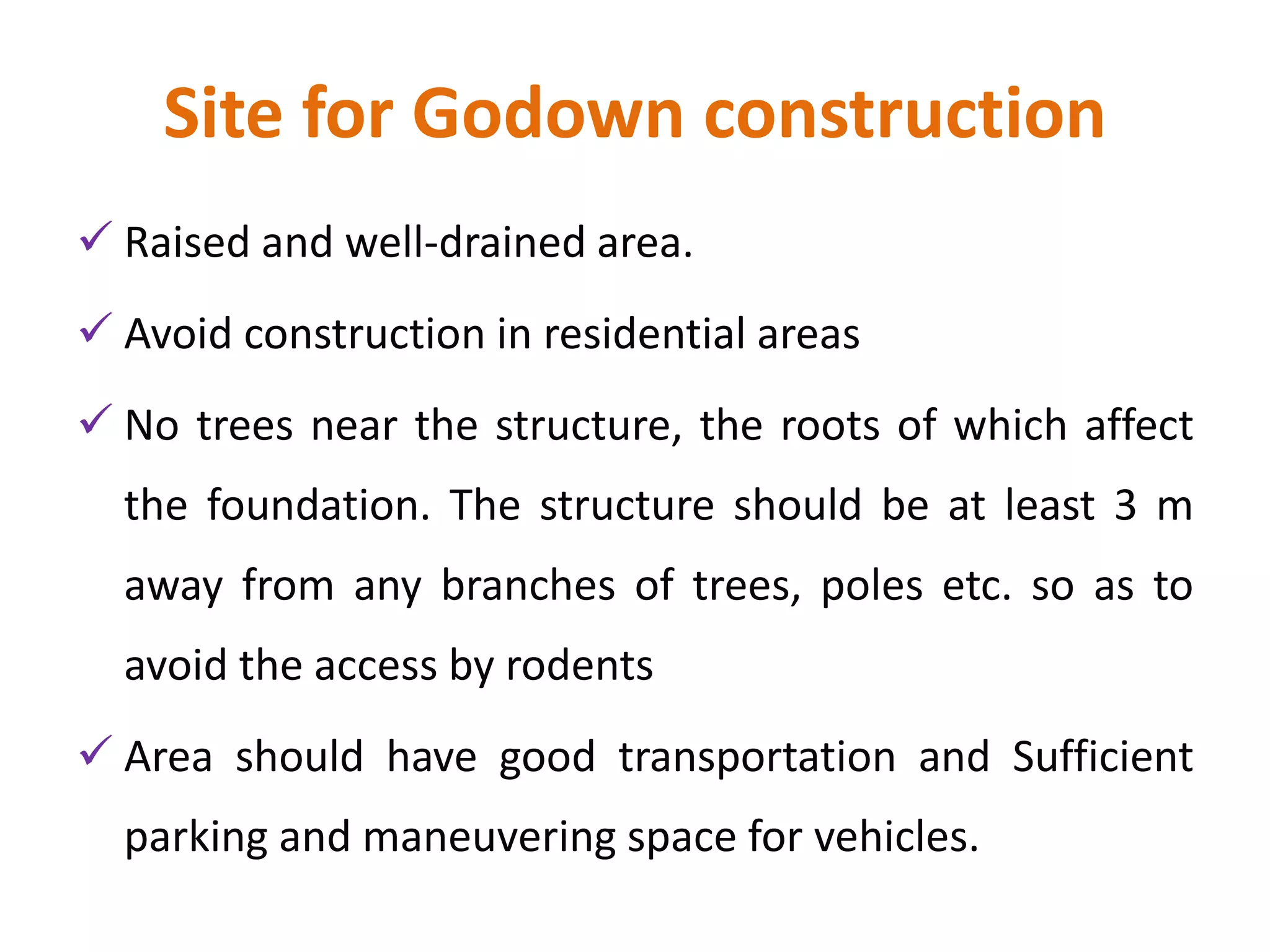 Godown management | PPTX