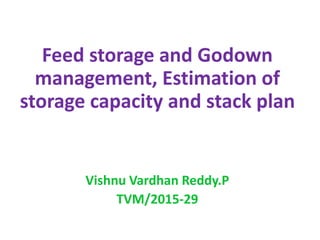 Godown management | PPTX