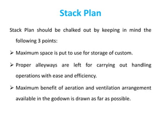 Godown management | PPTX