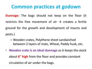 Godown management | PPTX