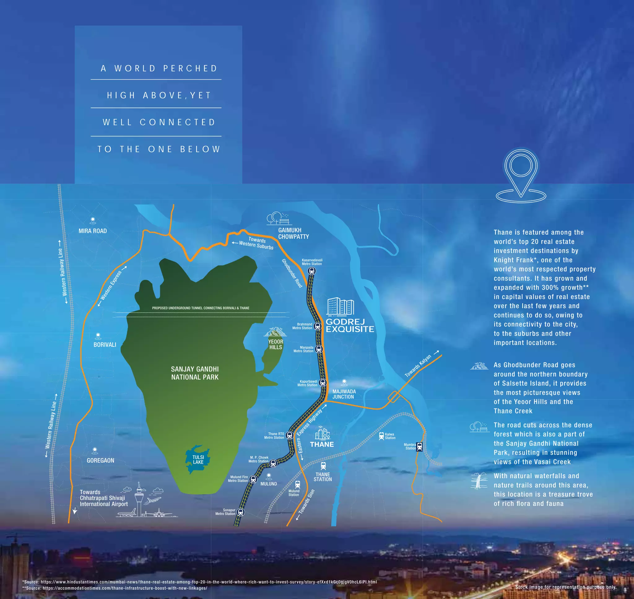 Residential Projects in Kavesar - Godrej Exquisite E Brochure | PPT