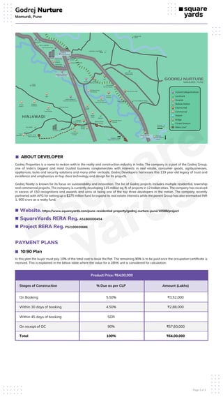 Godrej Nurture Mamurdi Pune | Price | Location | PDF