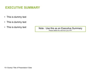 Admin Process template | PPTX