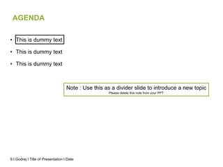 Admin Process template | PPTX