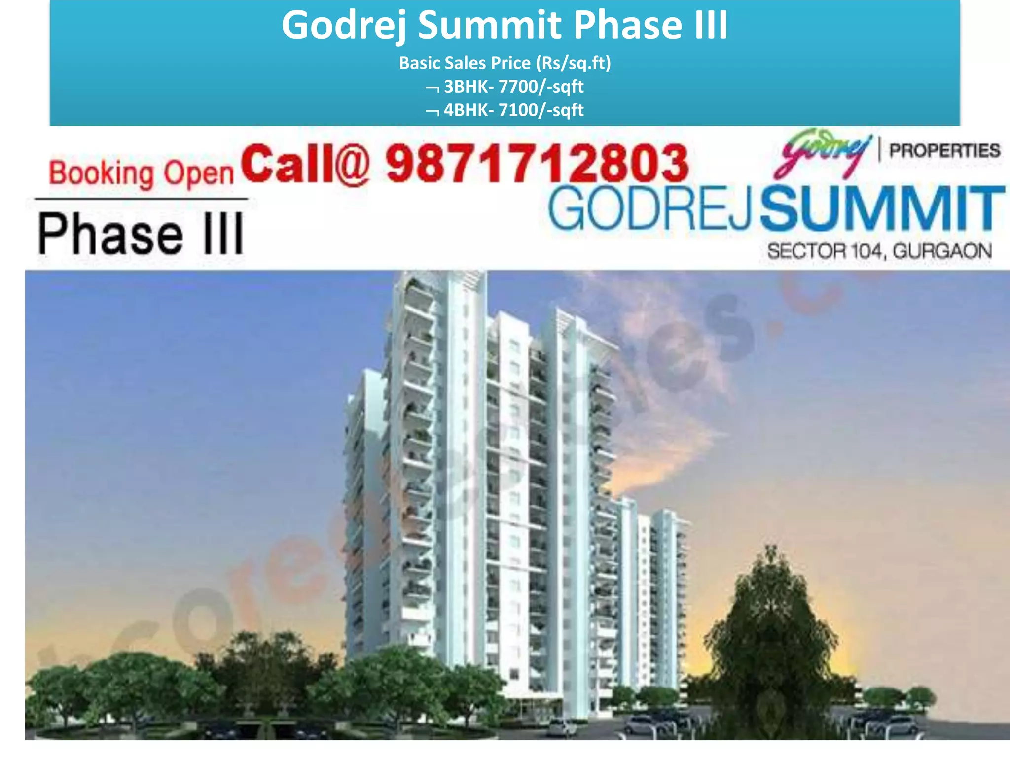 Godrej summit 3rd Psahe !! Godrej Summit | PPT