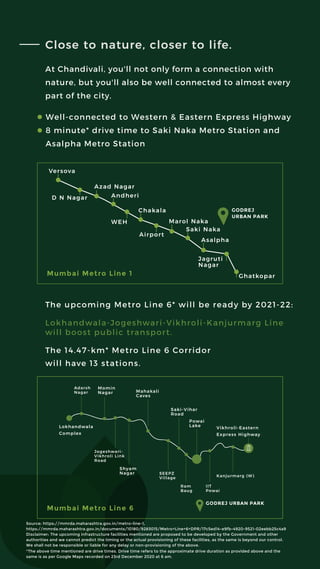 Godrej Urban Park Chandivali, Mumbai E Brochure | PDF