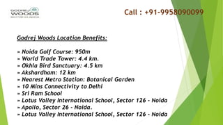 Godrej Woods Plumeria Sector 43 Noida | PPT