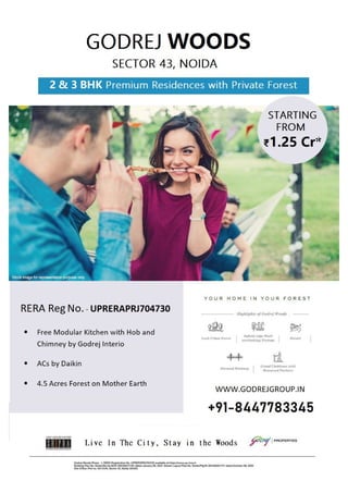 Godrej woods sector 43 noida | godrej 43 noida | E-Brochure | PDF