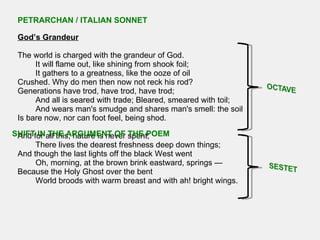 Gods Grandeur Gerald Manley Hopkins | PPT
