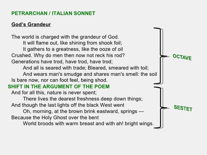God's Grandeur Gerald Manley Hopkins