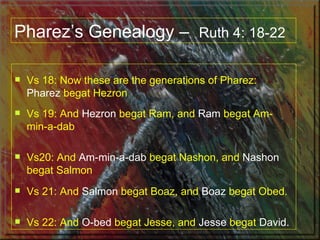 Gods Lessons Through Genealogies | PPT