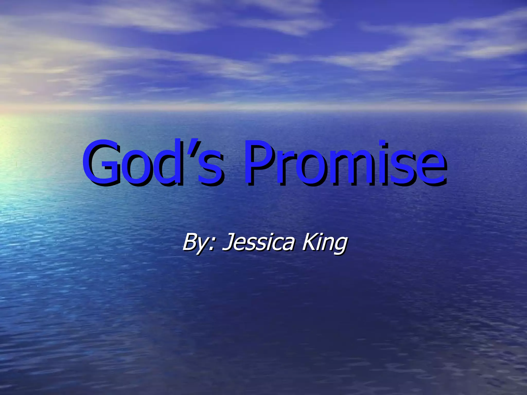 God’S Promise | PPT