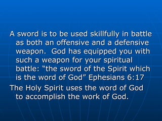God’S Word In Your Life | PPT