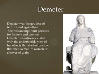 Gods and goddesses | PPT