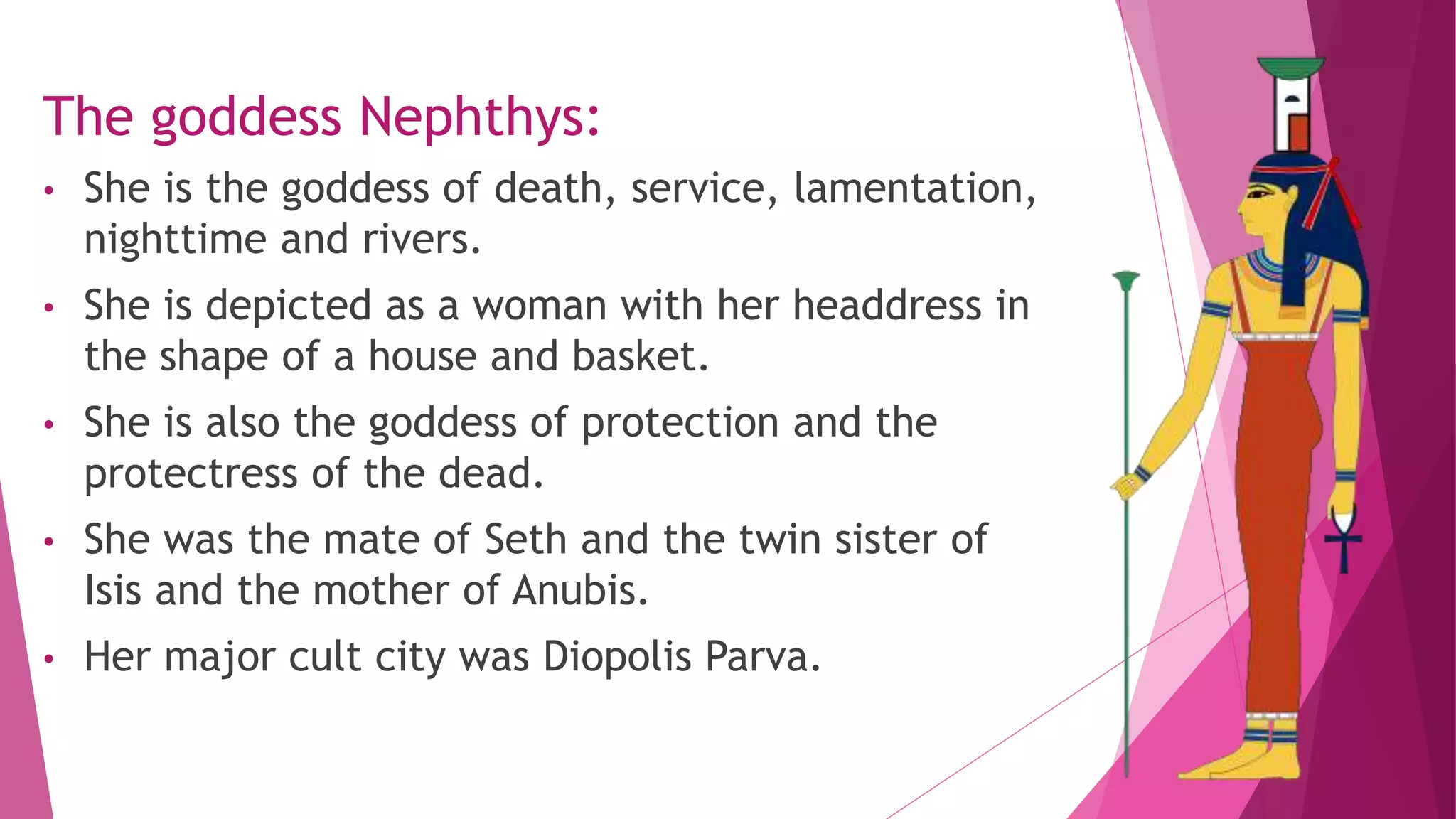 Gods and goddesses of egypt | PPT