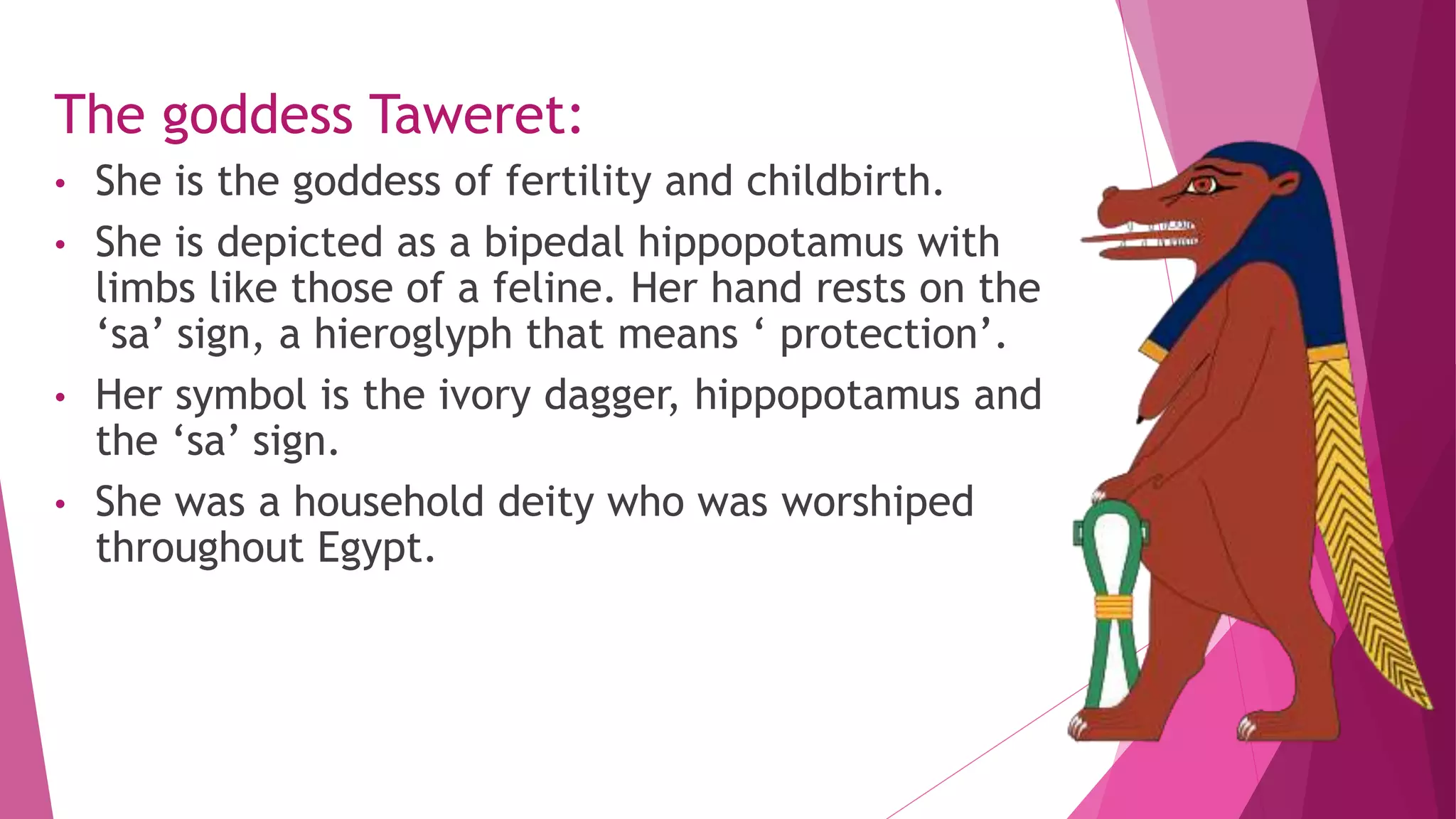 Gods and goddesses of egypt | PPT