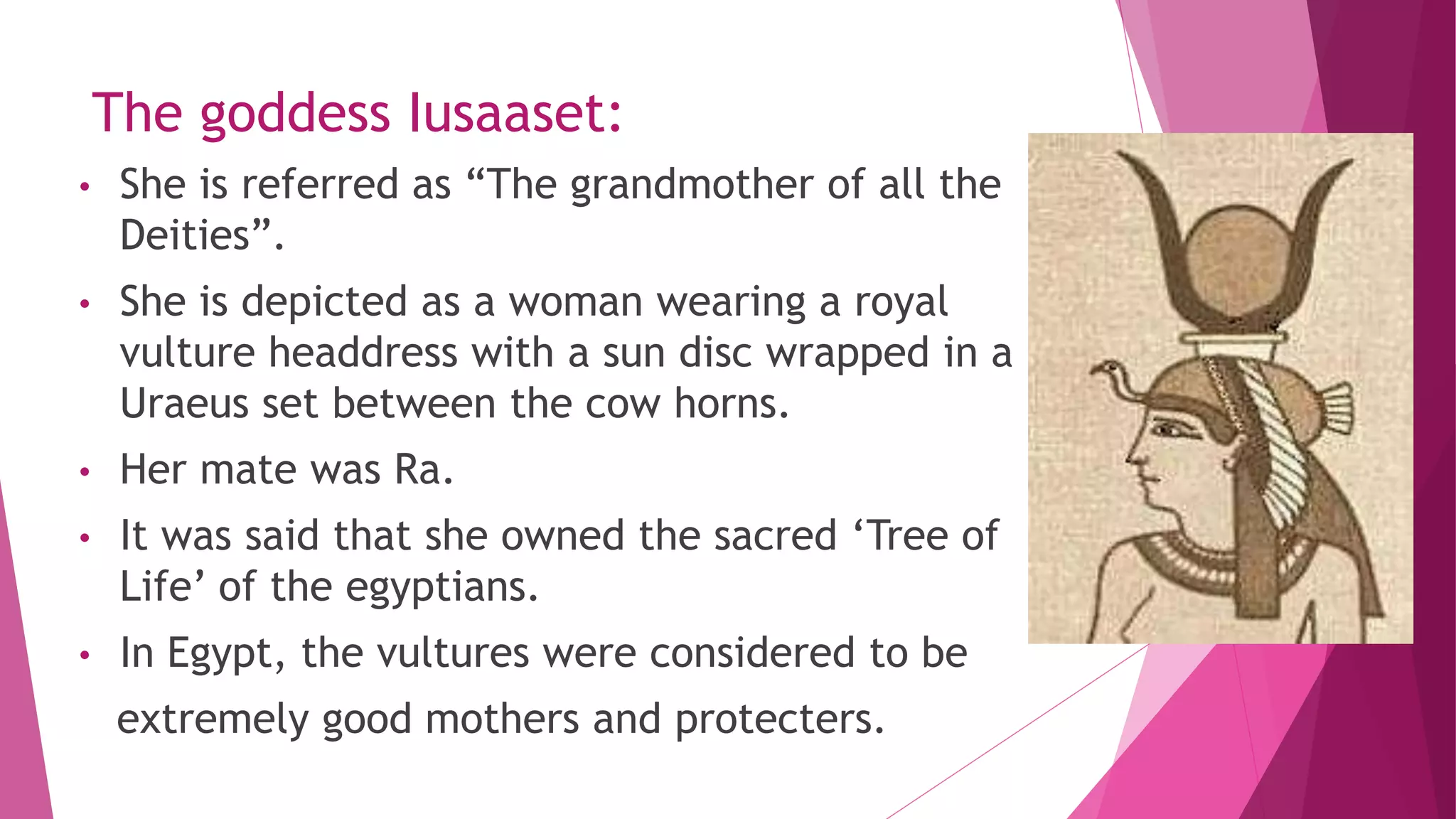 Gods and goddesses of egypt | PPT