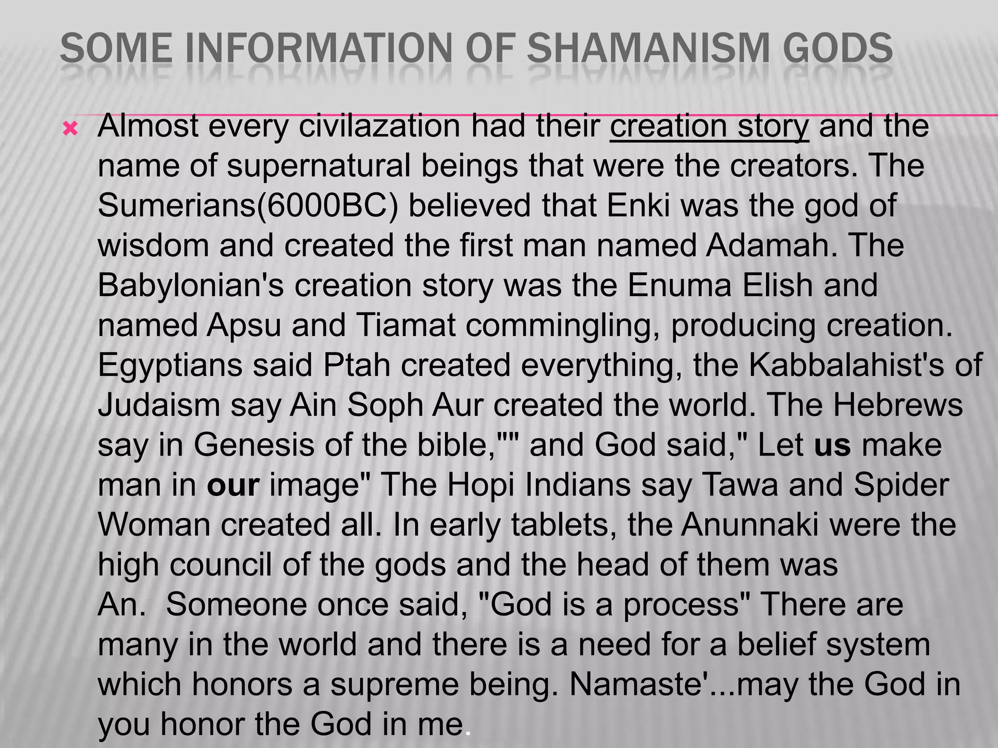 Gods and godesses of shinduism | PPTX