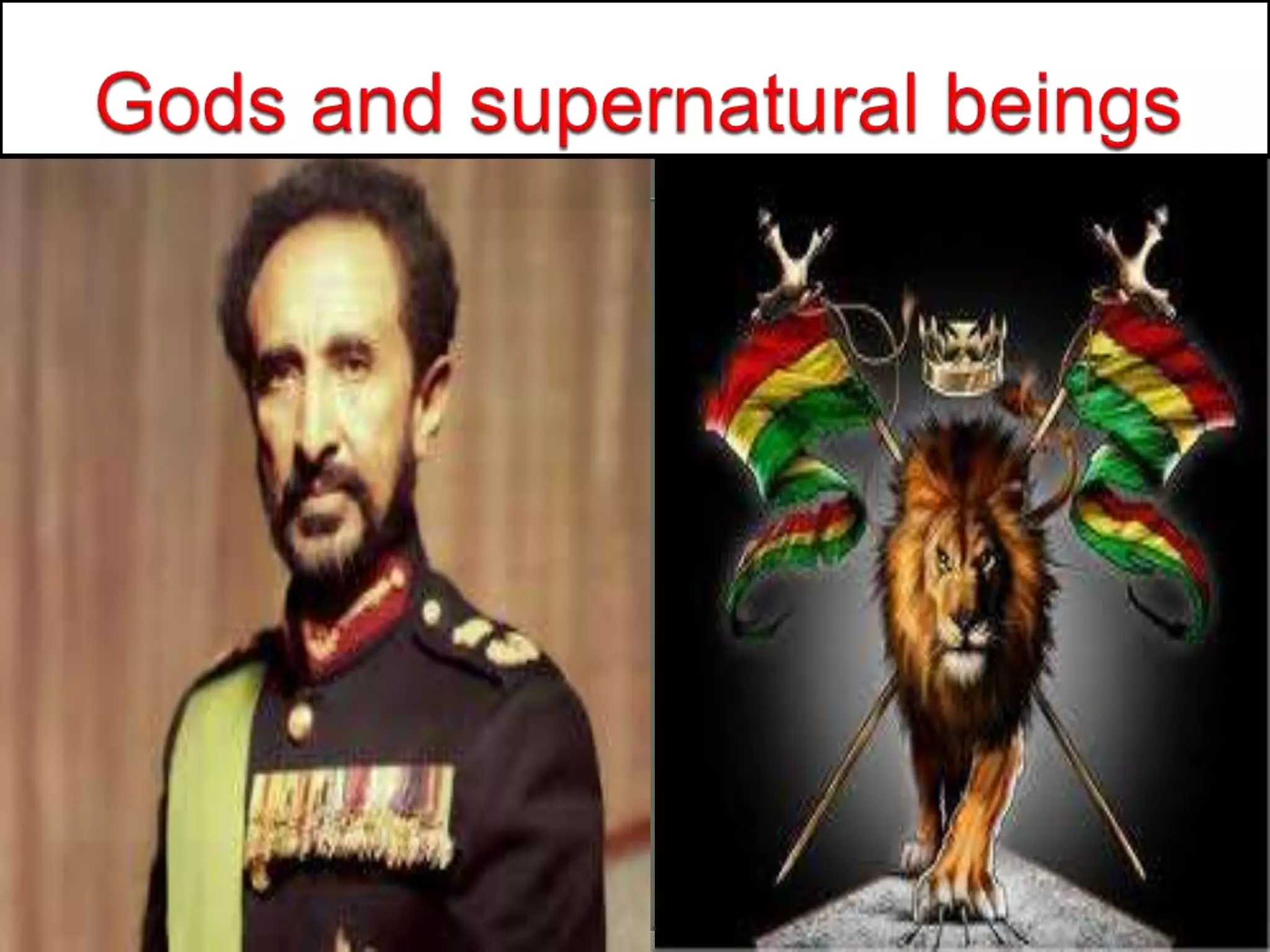 Gods and supernatural beings | PPT