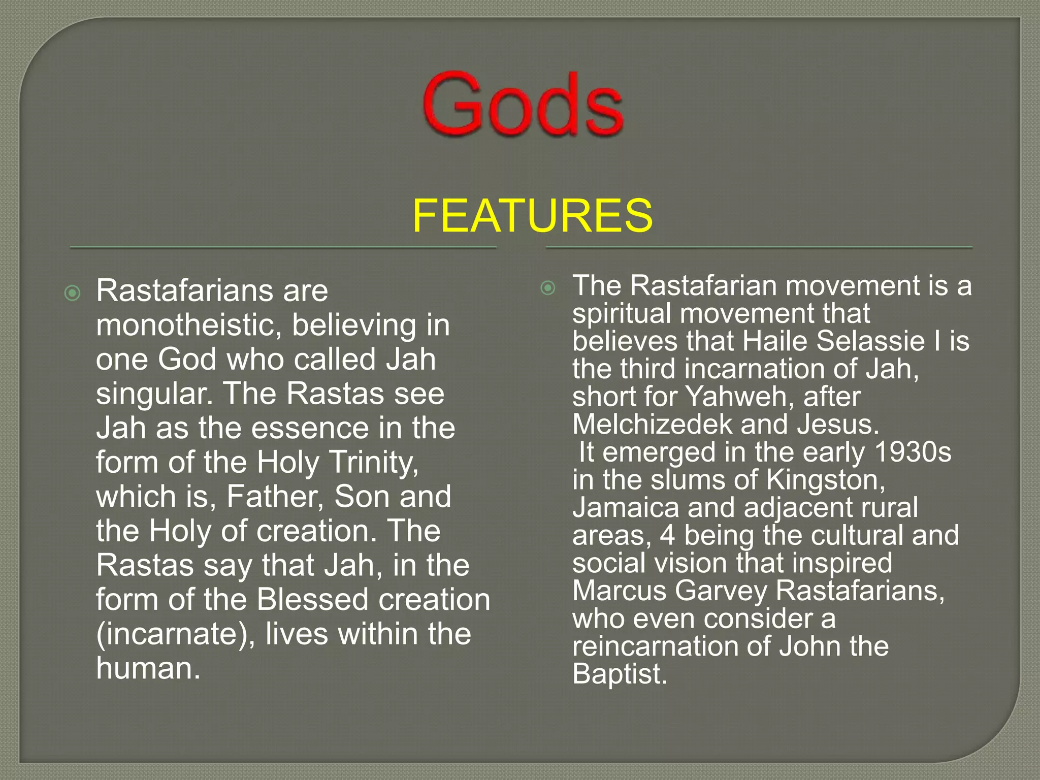 Gods and supernatural beings | PPT