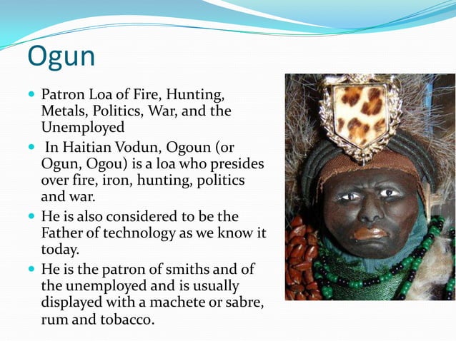 Gods ans godesses of voodoo | PPT