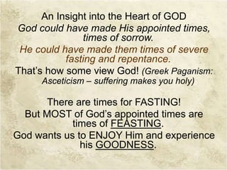 God's appointed time part 4 pentecost acy | PPTX
