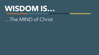 God's attribute of wisdom | PDF