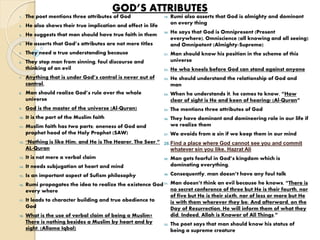 God's attributes | PPTX