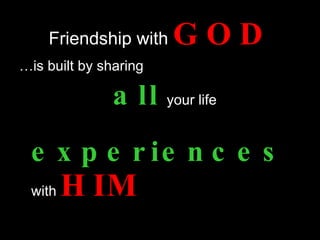 Gods Best friend | PPT