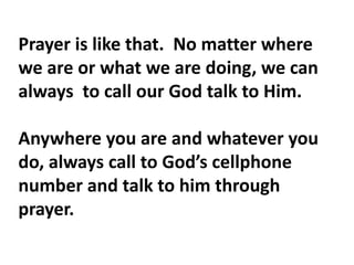 God’s cell phone number | PPTX