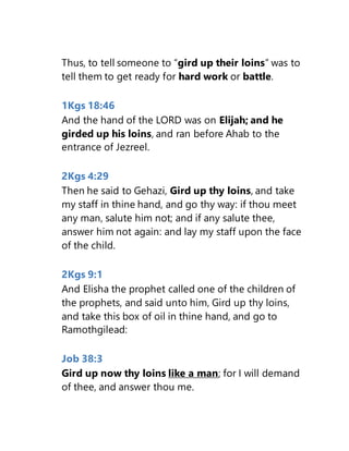 God’s Charge to His Servant | DOCX