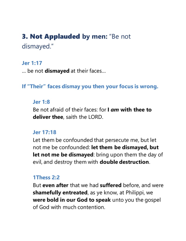 God’s Charge to His Servant | PDF