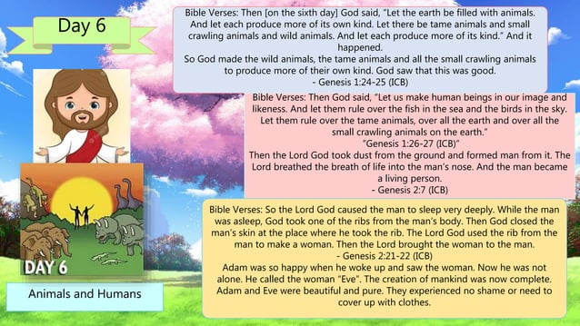 God's creation | PPTX