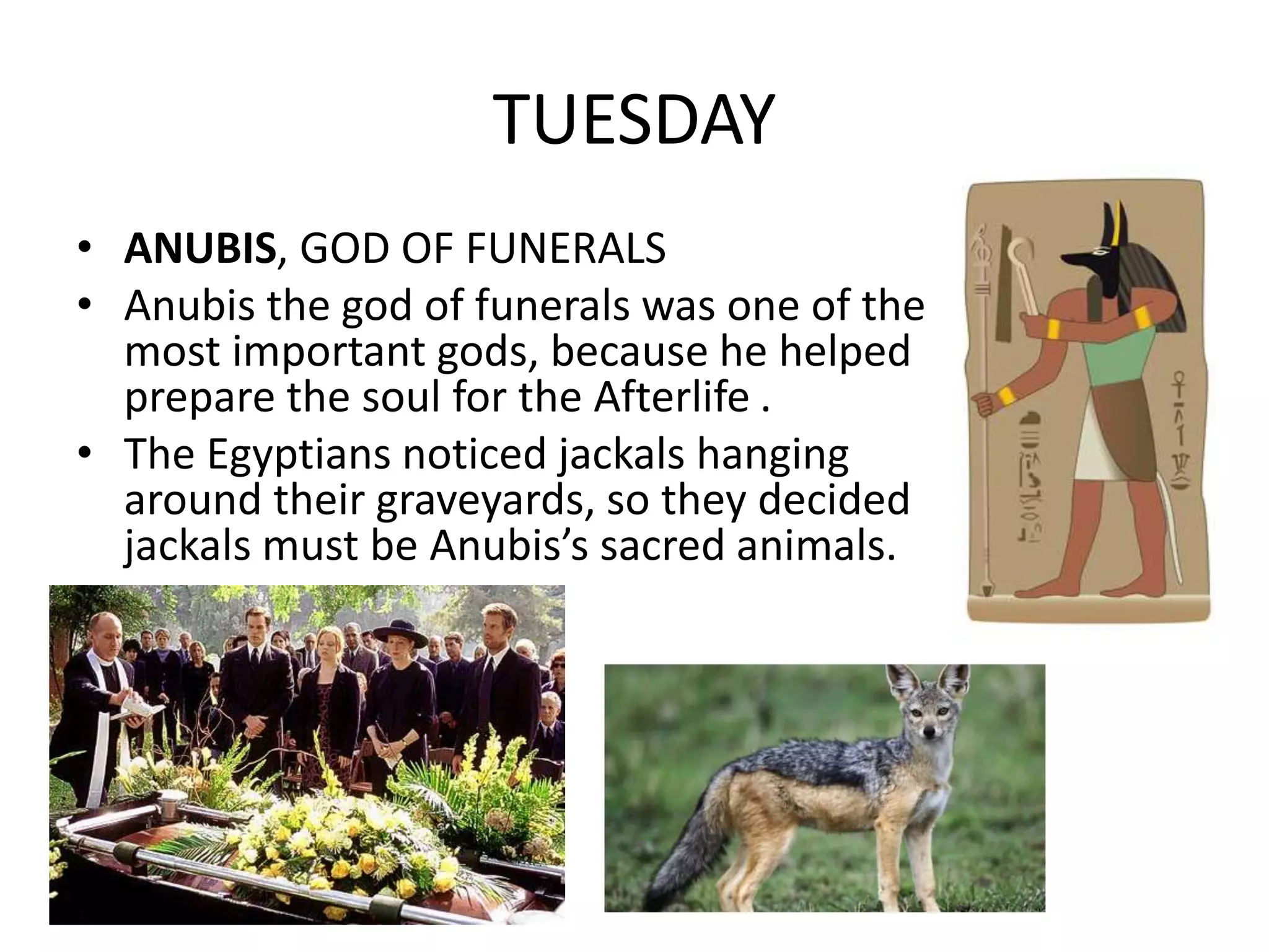 Gods days of the week [autoguardado] | PPTX
