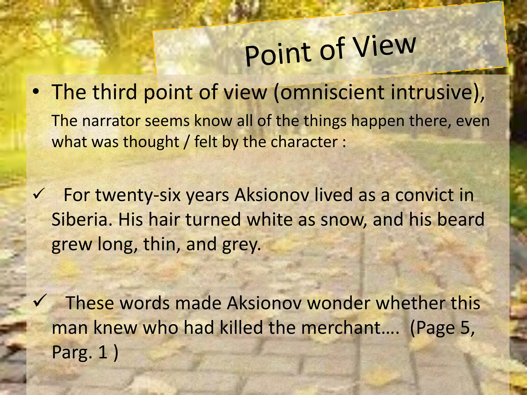 God sees the truth but waits by Leo Tolstoy | PPTX