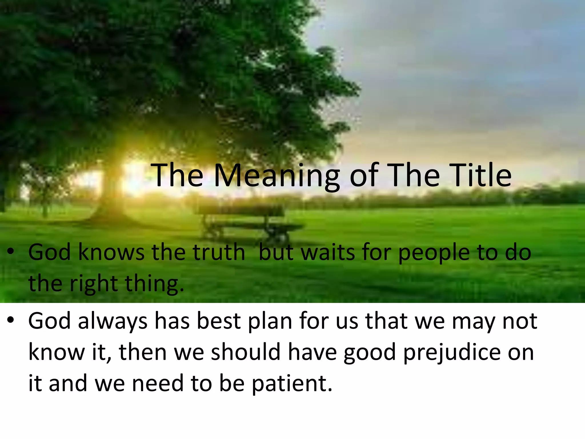 God sees the truth but waits by Leo Tolstoy | PPTX