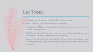 God sees the truth but waits | PPTX